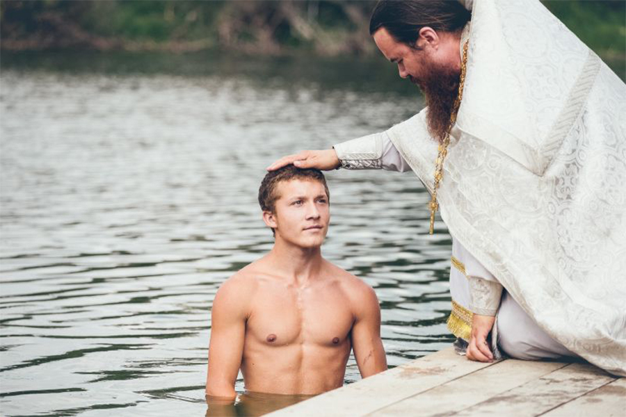 Proper Attire for Clergy and Catechumens during Baptism