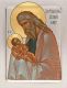 Hand-Painted Icon of St Symeon the God-Receiver