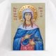 Icon of Saint Hermione from Semi-precious Stones