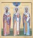 Hand-Painted Icon of the Holy Three Hierarchs