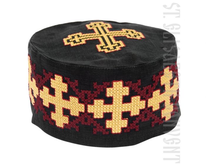 Serbian Greek Skufia with Embroidery SH 25 24 10