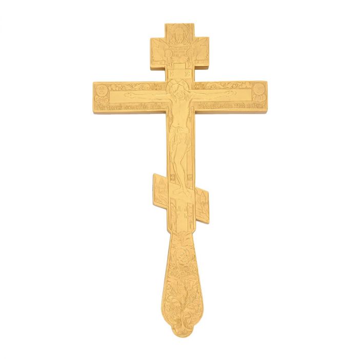 Gilded Blessing Cross for a priest (Small) - Priest Gifts
