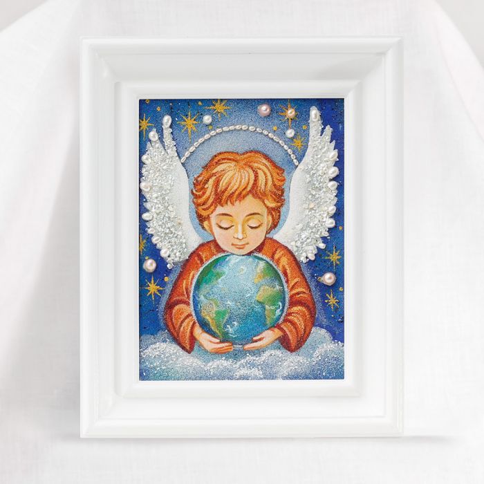 Angel Holding the Earth Picture - Orthodox Wall Art