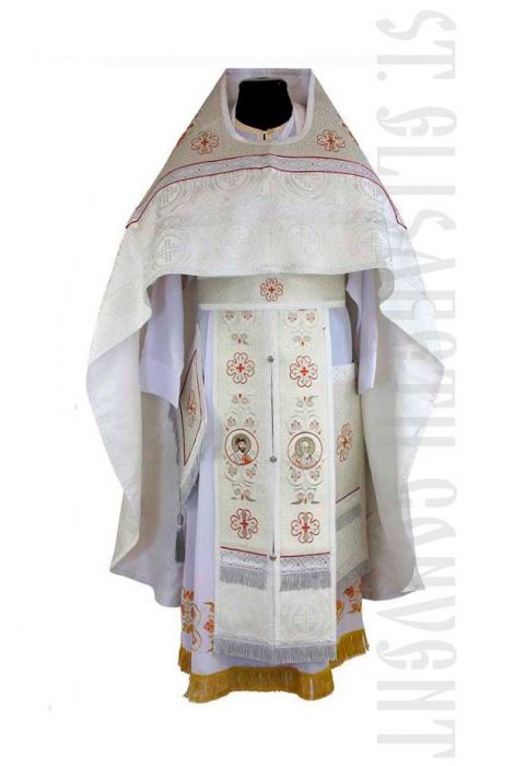 Russian-style Priest Vestment with Embroidery to Order