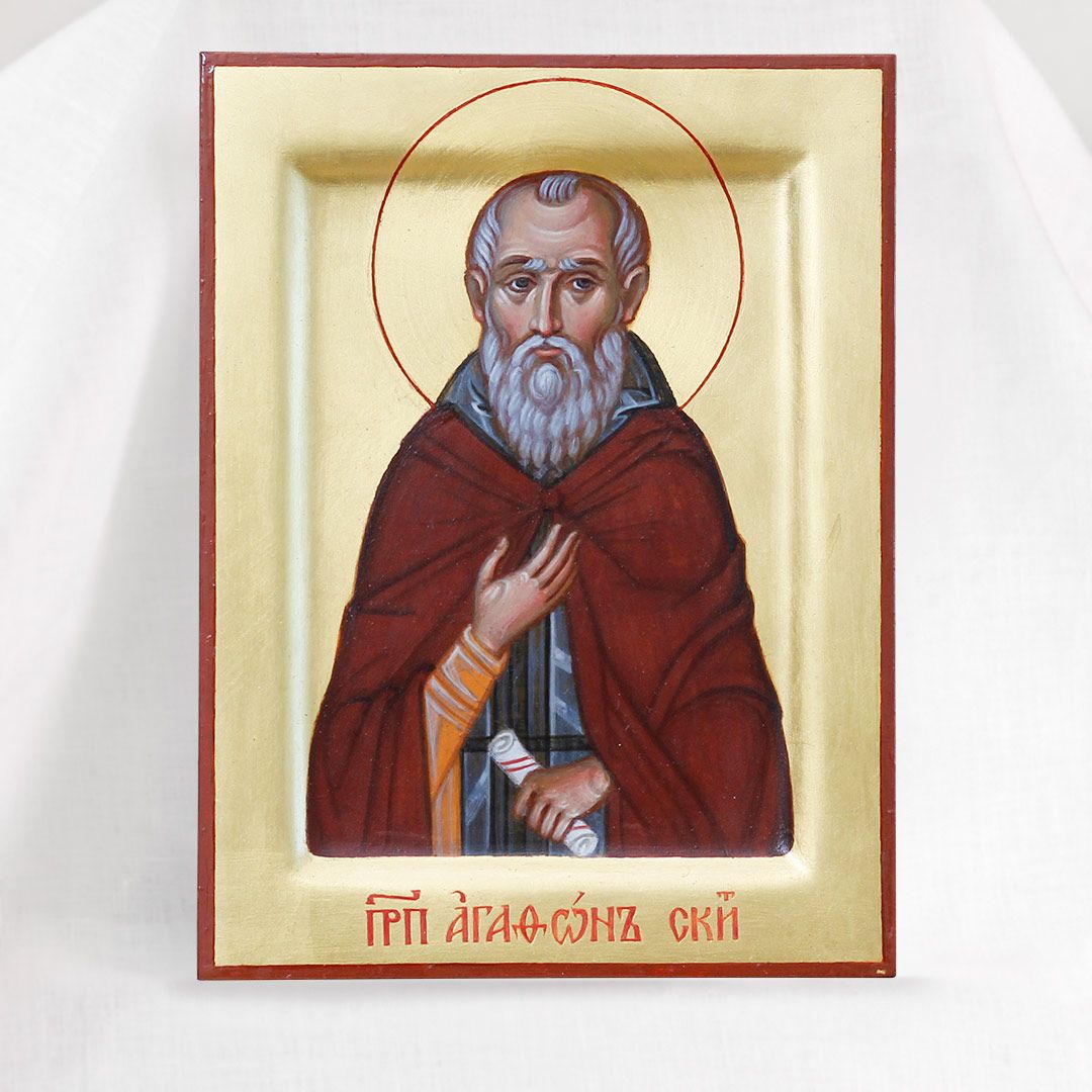 Icon of St Agathon of Egypt | Abba Agathon of Scetis