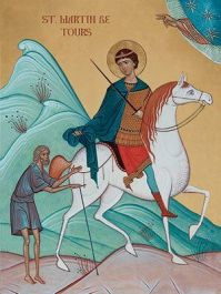 An Icon of St Martin of Tours Buy Made in the Workshops of St Elisabeth ...