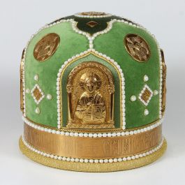Velvet "Old Russian" Mitre for Priest