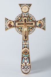 Maltese Blessing Cross with Enamel
