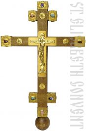 Orthodox Sanctuary Cross with Staff