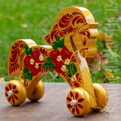 Wooden Russian Toys | Order Handmade Wooden Animals Toys for Kids