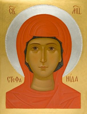 Waist-Long Icon of St Symeon Stylites - St Elisabeth Convent